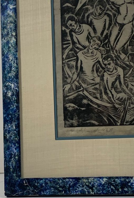 Ignaz Epper (1892-1969) Seltener Holzschnitt Handsigniert | Kaufen auf ...