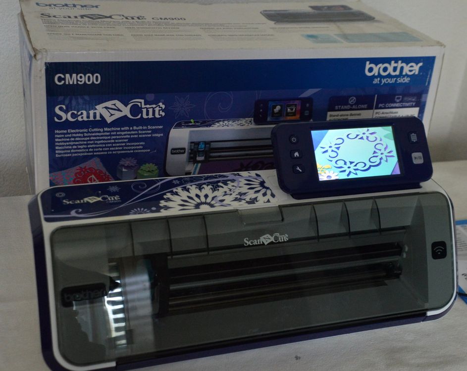 Brother ScanNCut CM900 Schneideplotter/ plotter de découpe (Gebraucht ...