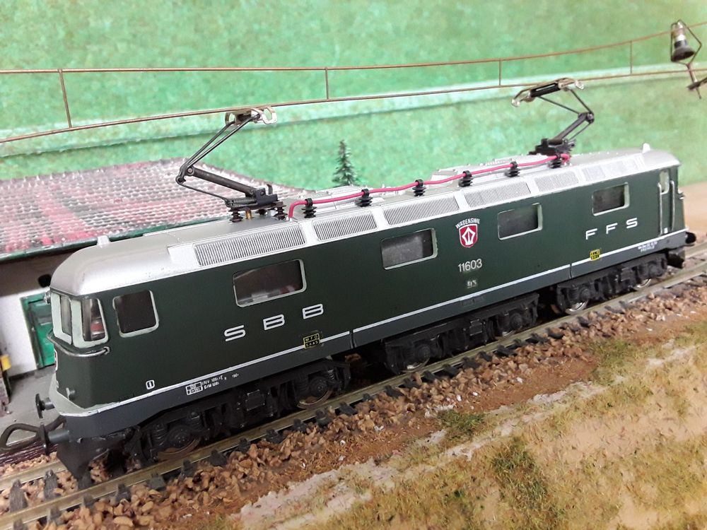 Modellbahn _ SBB _ Lokomotive Re 6/6 _ Wädenswil _ Spur H0 (Gebraucht) in Uerikon für CHF 45 ...
