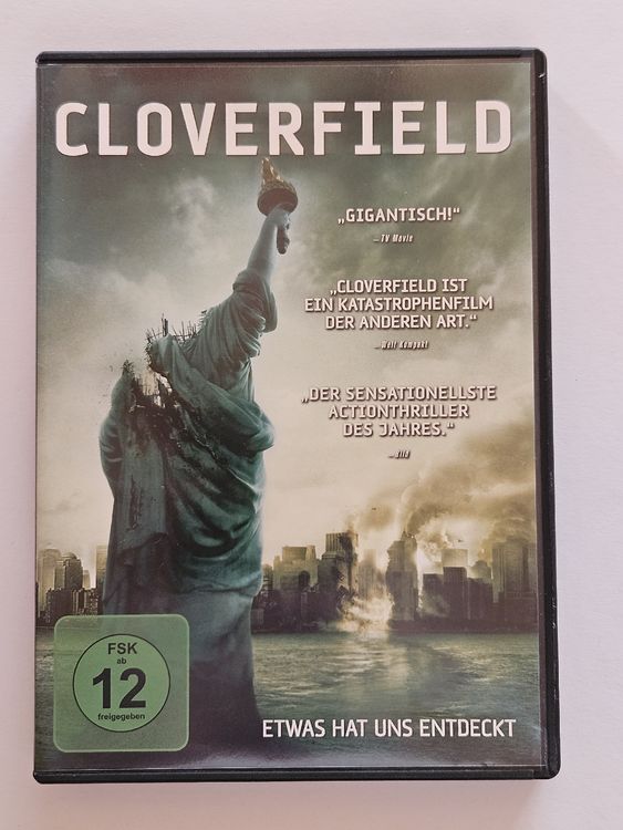 Cloverfield DVD / #WT18 (Gebraucht) in Oberdorf BL für CHF 1.9 – mit Lieferung auf Ricardo kaufen
