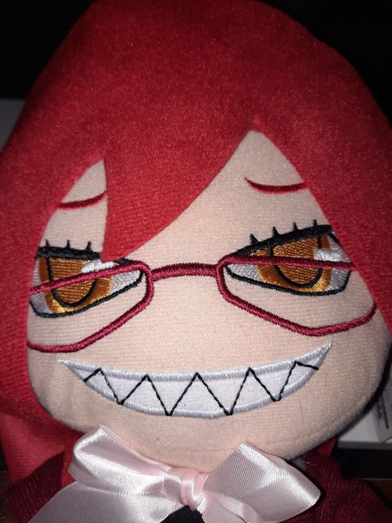 Sega anime Black Butler Kuroshitsuji Grell Sutcliff Plush (Nuovo e nell ...