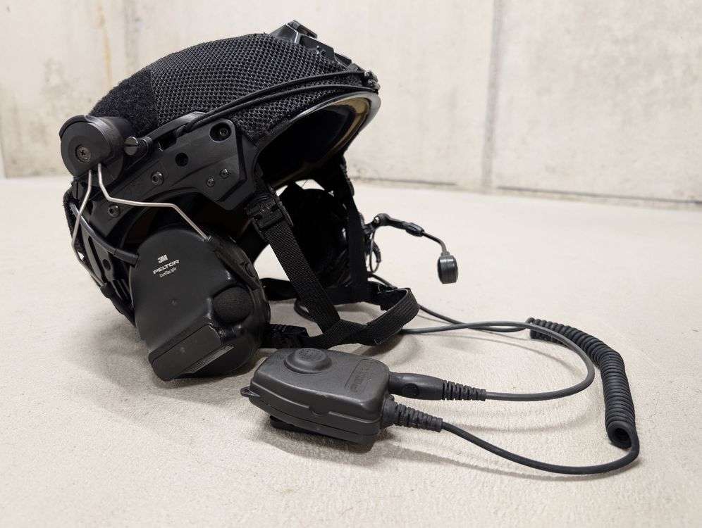 Team Wendy EXFIL LTP Helm M/L + 3M Comtac XPi + PTT Adapter (Gebraucht ...