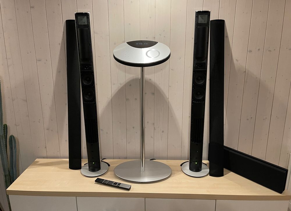 BeoCenter 2 & BeoLab 6000 mit Bodenstandfuss und Beo4 (Gebraucht) in ...