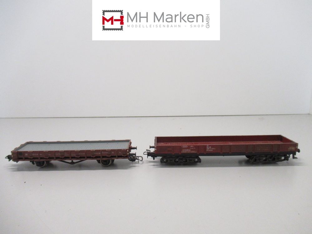 2er Set Flachwagen Ohne OVP DC GS H0 (Gebraucht) in Basel für CHF 15 – mit Lieferung auf Ricardo ...