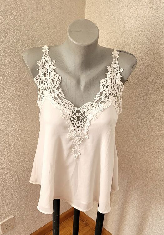 Edles Top mot Spitze Gr. 36 | Kaufen auf Ricardo