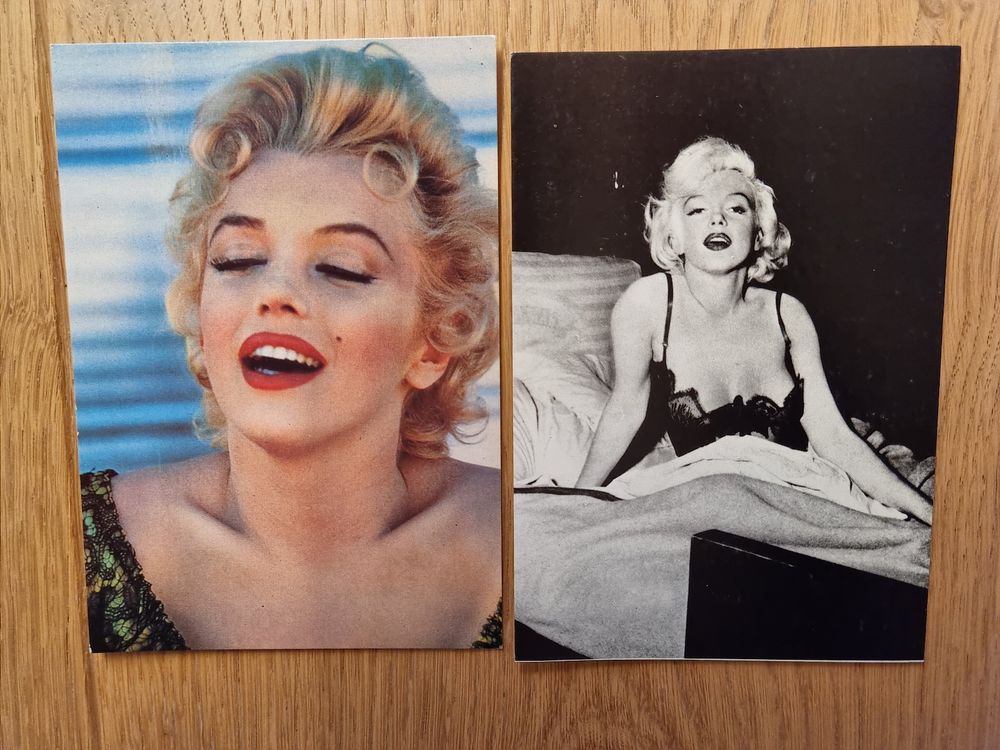 2 Marilyn Monroe Postkarten, Raritäten | Kaufen auf Ricardo