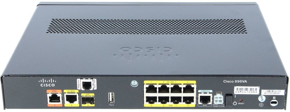 Cisco C897VA-K9 inkl Rackmount (Gebraucht) in Schaffhausen für CHF 100 ...