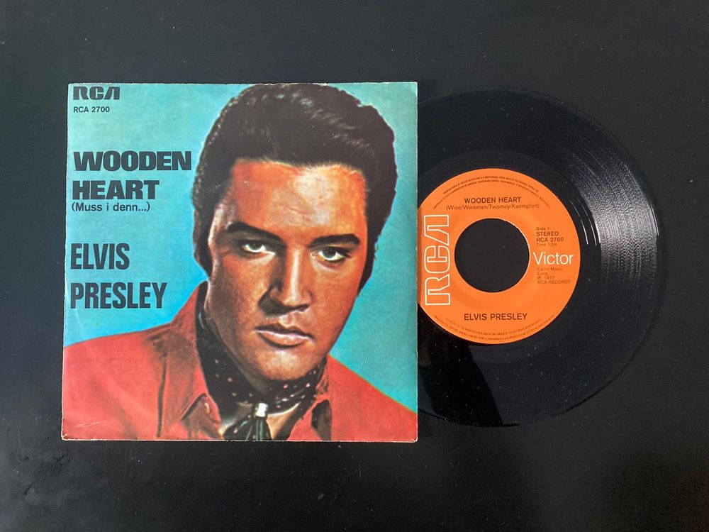 Elvis Presley / Single Wooden Heart / Holland (Gebraucht) in Nussbaumen ...