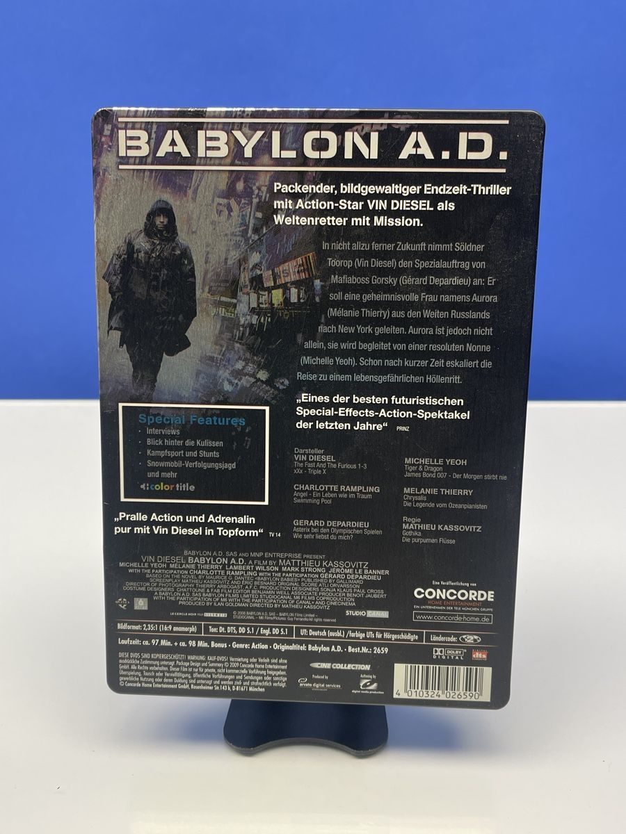 Vin Diesel Action - Babylon A.D. – Limited Edition – DVD (Gebraucht) in ...