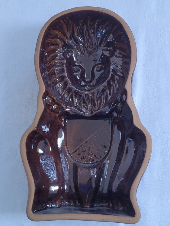 🇨🇭 Vintage Backform Keramik "Züri Leu" Sprüngli 1986 (Gebraucht) in ...