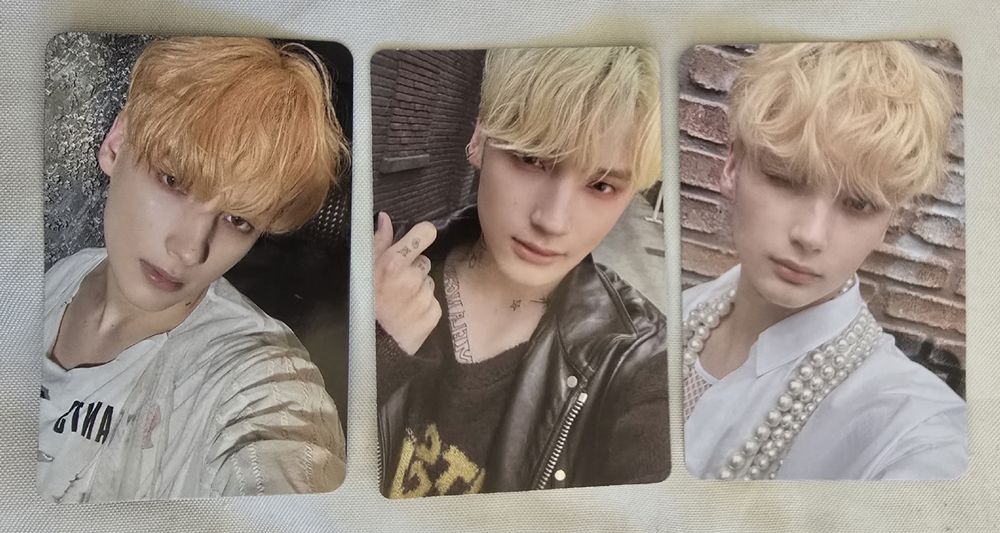 TXT set 3 pcs Hueningkai Freefall kpop officiel (Neu (gemäss ...