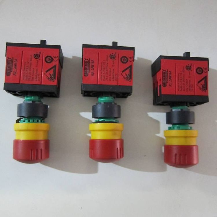 Not-Aus Taste ASI_SAW16A inkl. Kontaktgeber AS-Interface (Gebraucht) in Thun für CHF 9 – nur ...