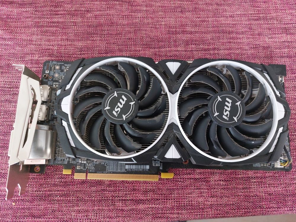 MSI RX 580 8GB Armor GPU (Gebraucht) in Unterlunkhofen für CHF 130 ...