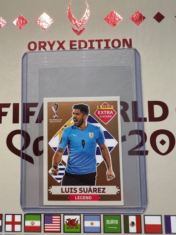 Panini Extra Sticker Luis Suárez Bronze | Kaufen auf Ricardo