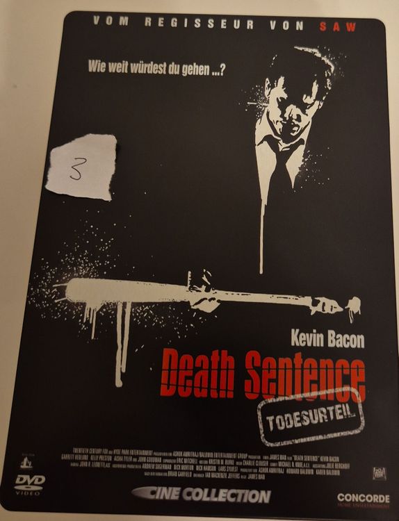 Death Sentence DVD - Top Zustand! Steelbook (Gebraucht) in Regensdorf ...