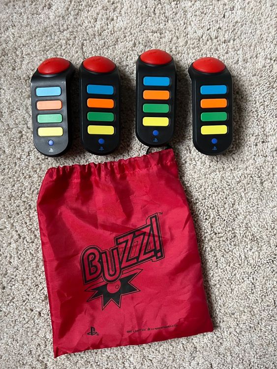 4x Original Wireless Playstation BUZZ Controller ab 1.- (Gebraucht) in ...