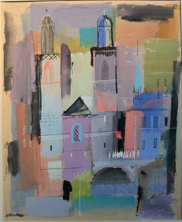 Kurt Wirth 1917-1996 Original Gemälde (Gebraucht) in für CHF 66 – mit Lieferung auf Ricardo kaufen