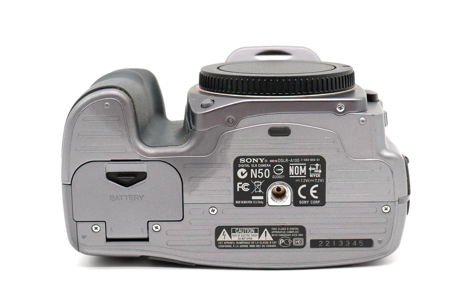 Sony Alpha A100 SLR-Digitalkamera, 10.2 MP, JPEG + RAW, CCD (Gebraucht ...