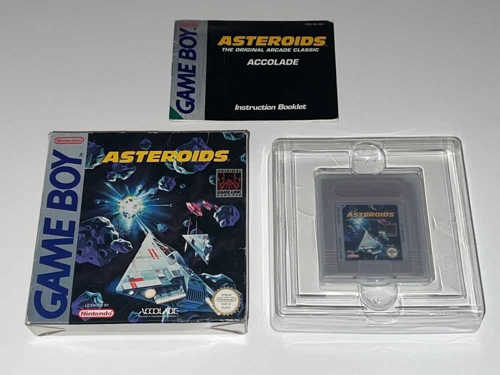 Nintendo Game Boy Classic (GB) Spiel - Asteroids (OVP) (Gebraucht) in ...