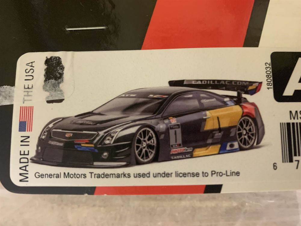Protoform Cadillac ATS-V.R 1/10 neu (Neu und originalverpackt) in St ...