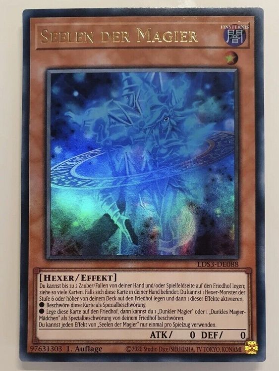 Yu-Gi-Oh! Seelen der Magier LDS3-DE088 V1 Ultra Rare Near (Neu und originalverpackt) in Chur für ...