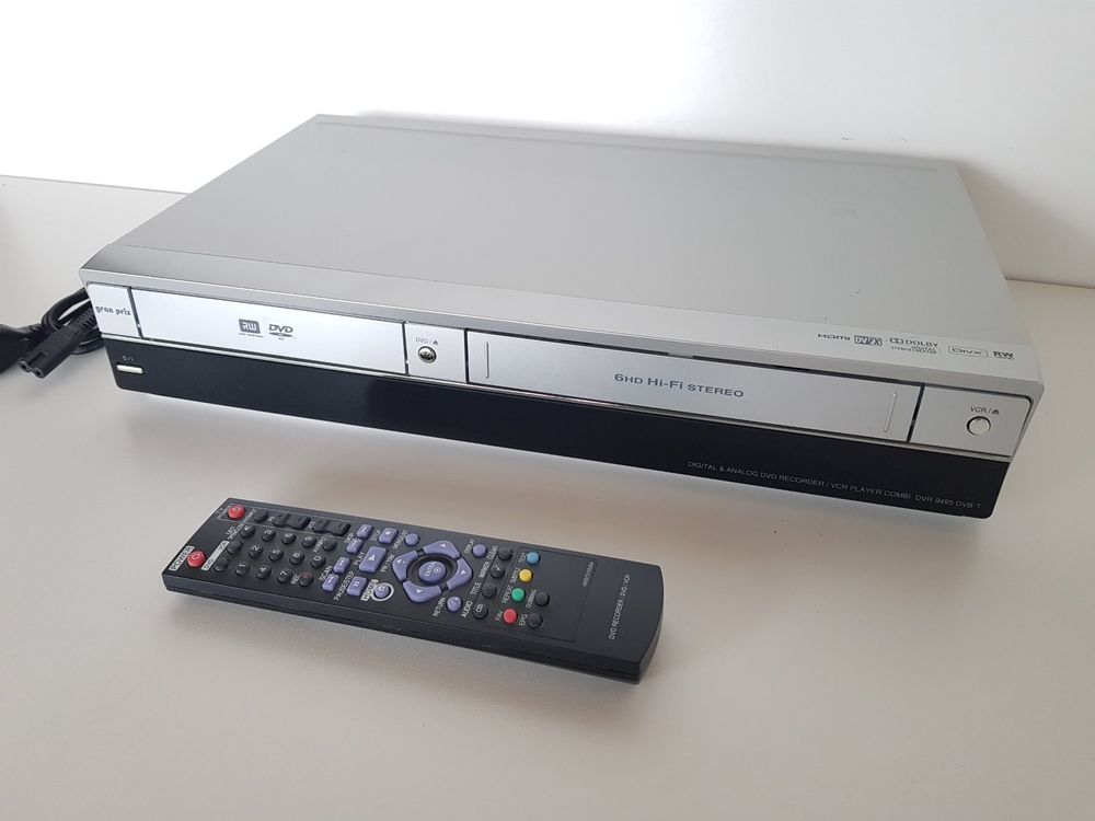 Gran Prix VHS Recorder + DVD-RW Recorder Combi (DVR 9495) (Gebraucht ...