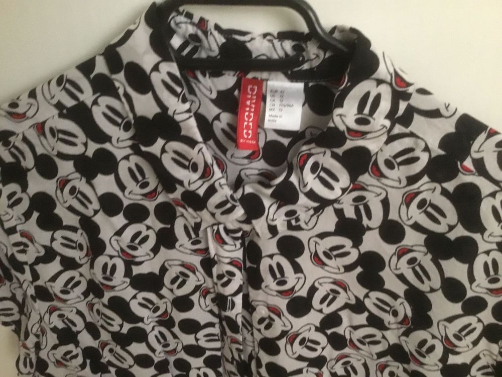 Mickey Mouse Bluse Divided, Gr. 42 (Gebraucht) in Steffisburg für CHF 5 ...