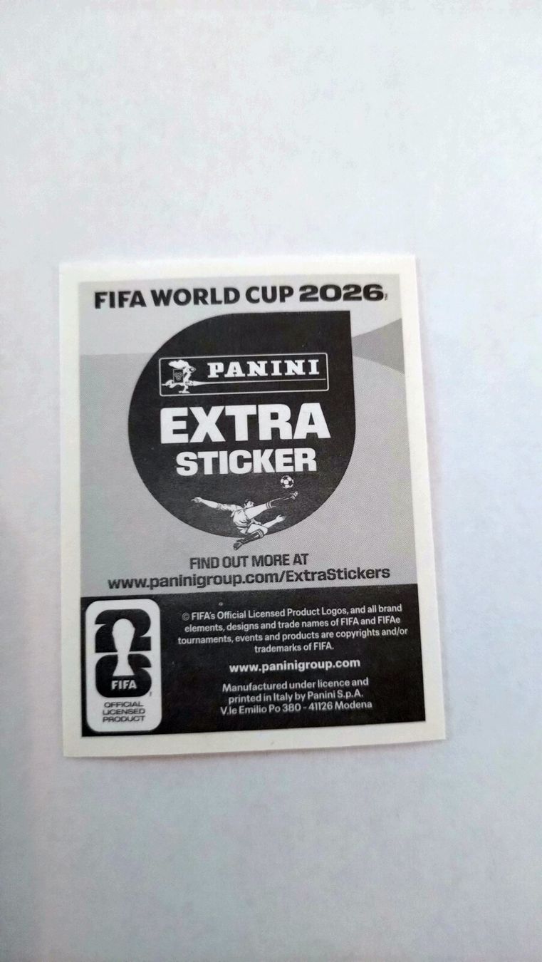 Panini Extra Sticker 2026 Gold Kylian Mbappé (Neuf (Voir description ...
