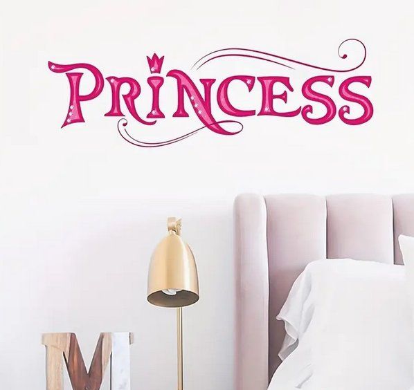 AUFKLEBER *PRINCESS, F. WAND,KÄSTLI,WC... (Neu und originalverpackt) in ...