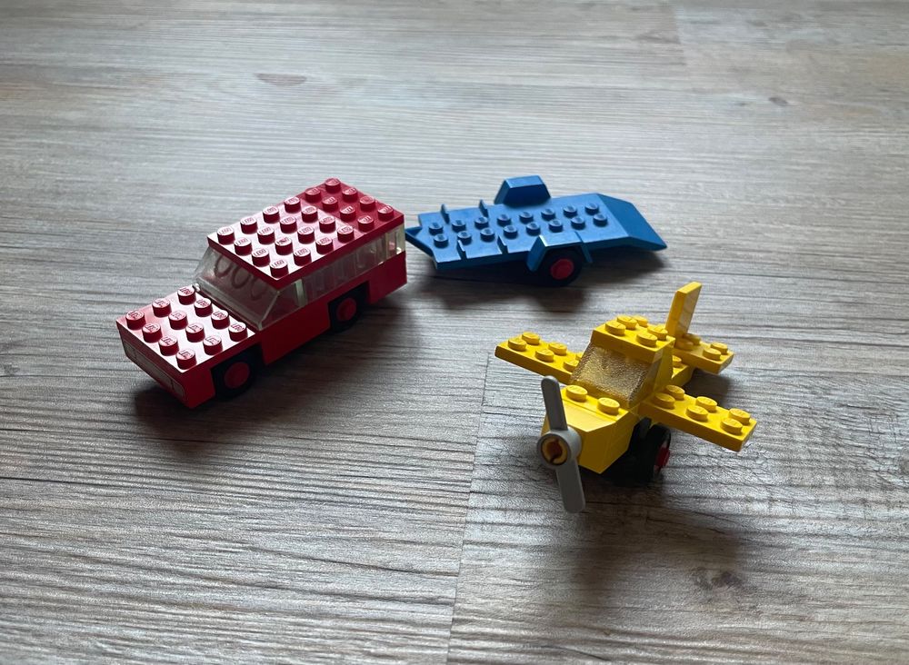 Lego 660 Auto mit Anhänger und Flugzeug (Gebraucht) in Wichtrach für ...