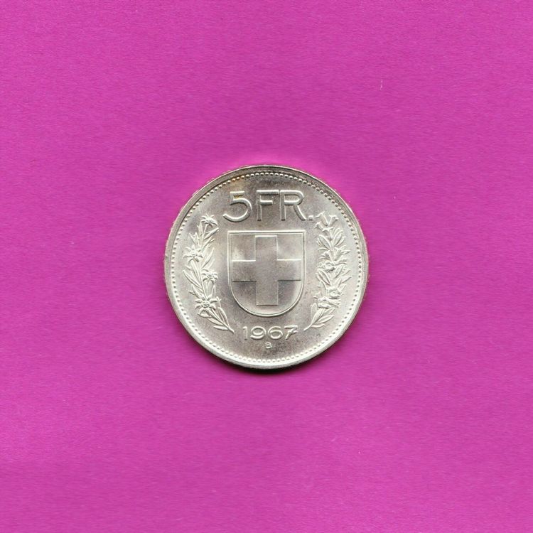 5 Franken 1967 | Kaufen auf Ricardo