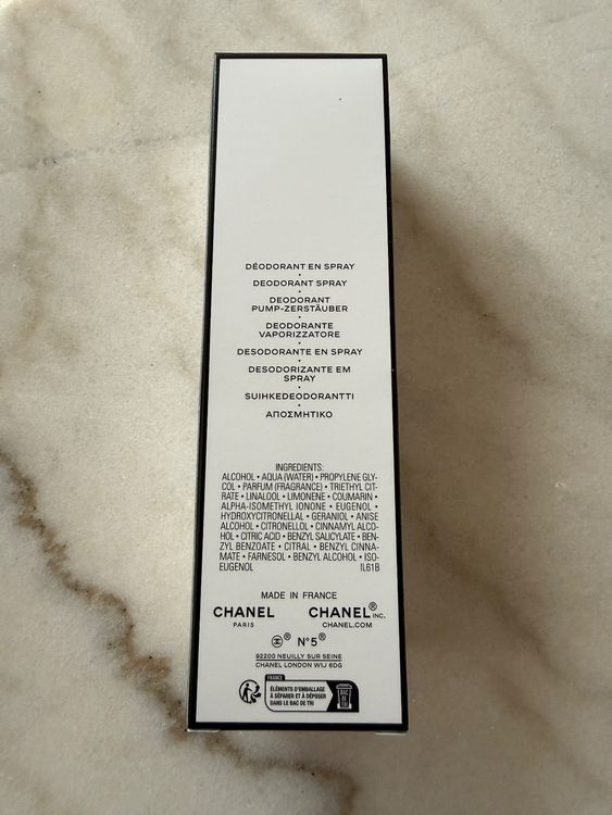 Chanel No 5 Deodorant 100 ml neu (Neu und originalverpackt) in Zürich ...