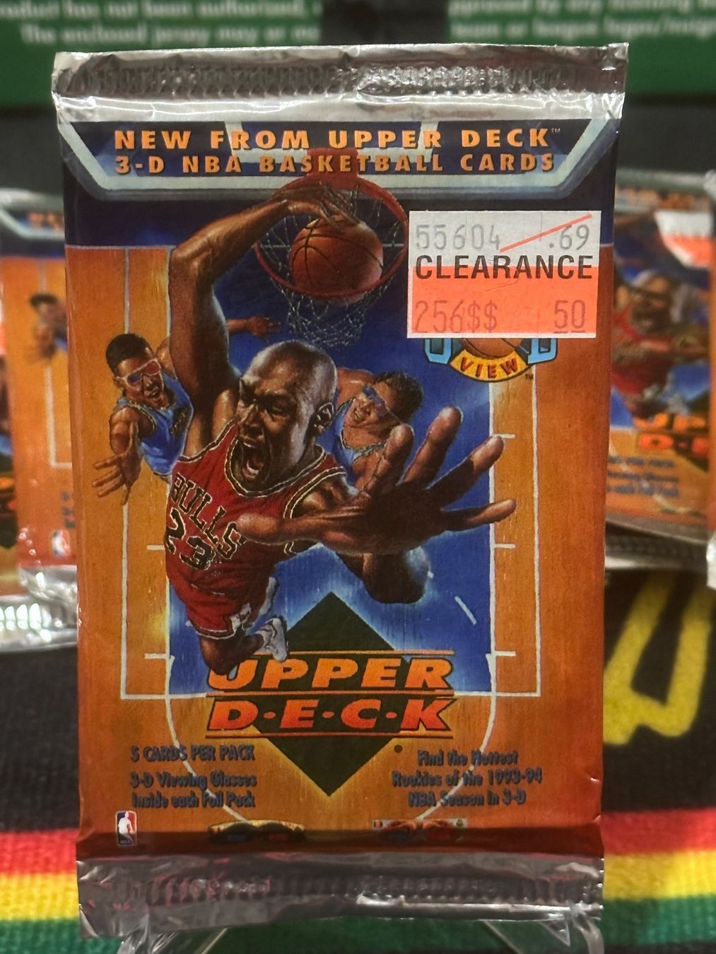 🔥 Upper Deck 3-D NBA Basketball Pack (1993/94) – SEALED! 🔥 (Neu und ...