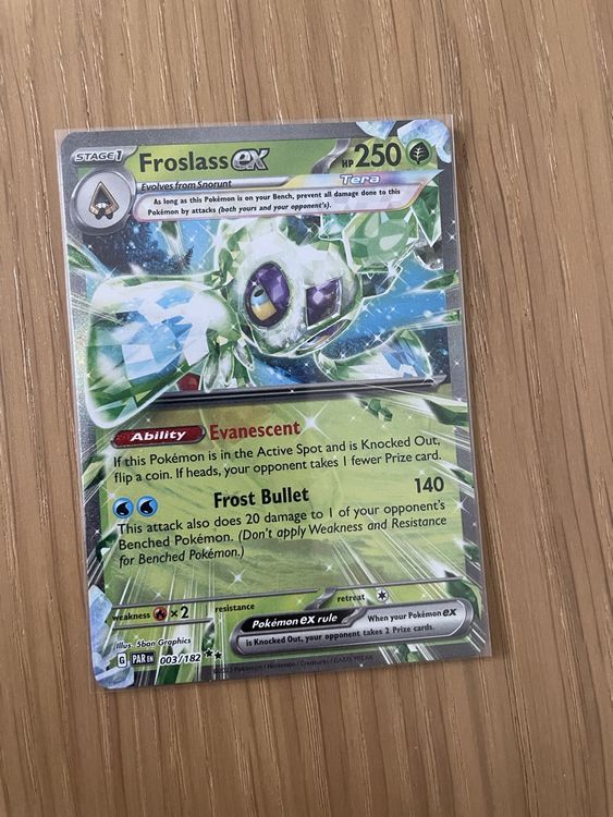 Pokemon Froslass ex Paradox Rift (Gebraucht) in Zürich für CHF 5 – mit ...