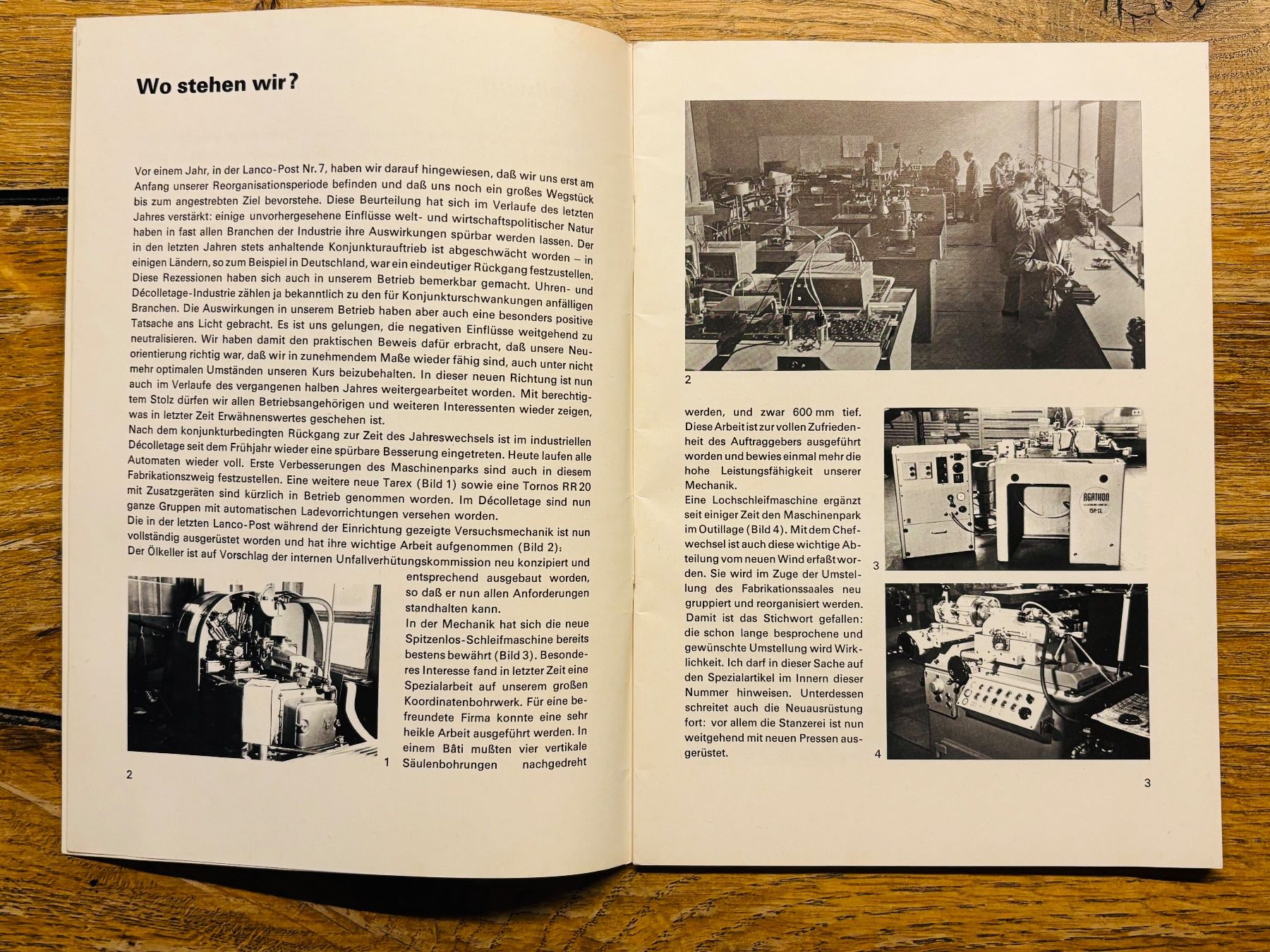 LANCO Post 1968 Langendorf Watch + Co. Zeitschrift 48 Seiten (Gebraucht ...