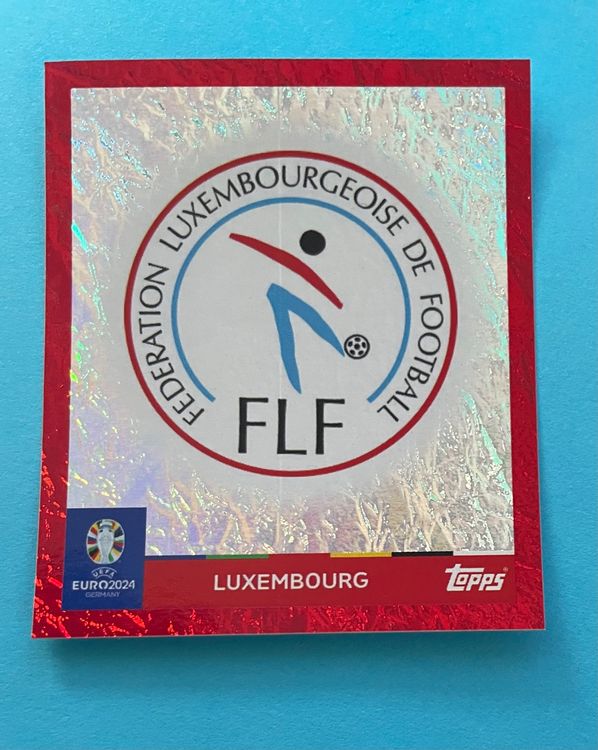 Topps Euro 2024 Sticker LUX 1 - Wappen LUXEMBURG (Gebraucht) in Lengwil ...