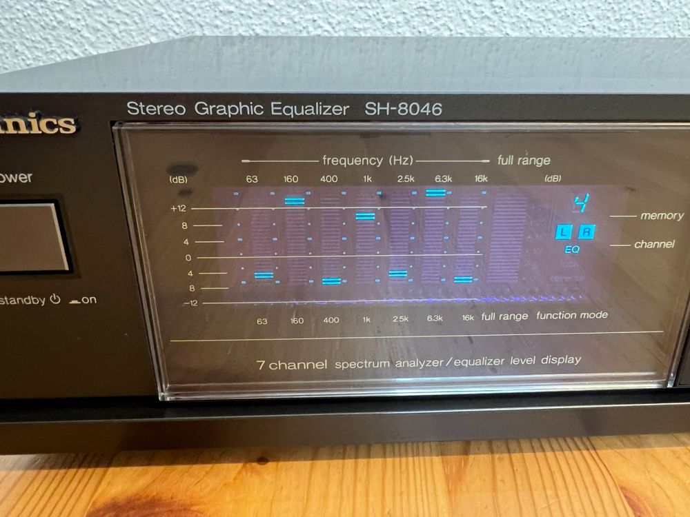 Technics SH-8046 Equalizer mit Spectrum Analyzer! (Gebraucht) in ...