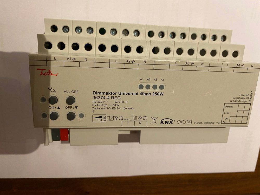 KNX Dimmer 4fach | Kaufen auf Ricardo