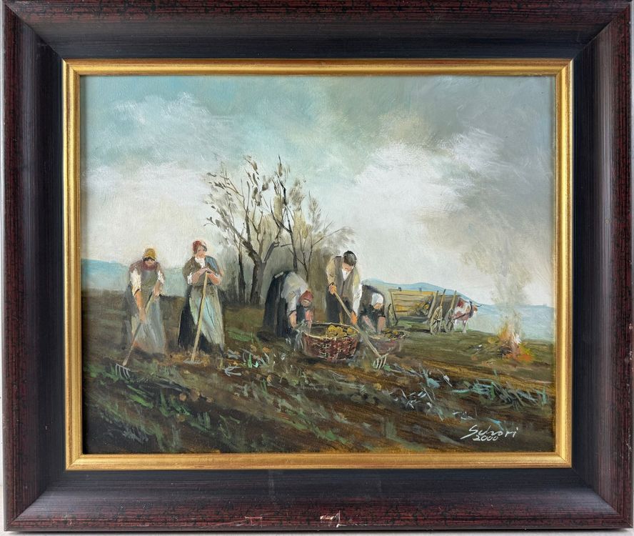 Gemälde "Erntezeit" von Schori, Jahr 2000, gerahmt, (Gebraucht) in Neuhausen am Rheinfall für ...