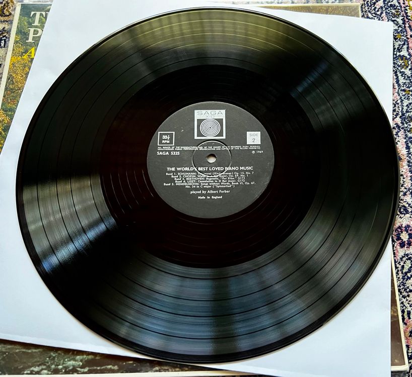 Albert Ferber – The World's Best Loved Piano Music - LP 🛀 (Gebraucht ...