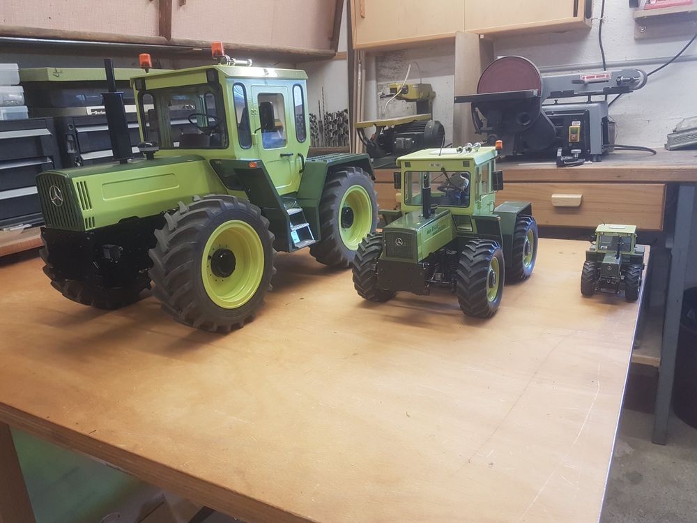 Verkaufe RC MB trac 1600 Mst. 1:8 (Gebraucht) in Uebeschi für CHF 6790 ...