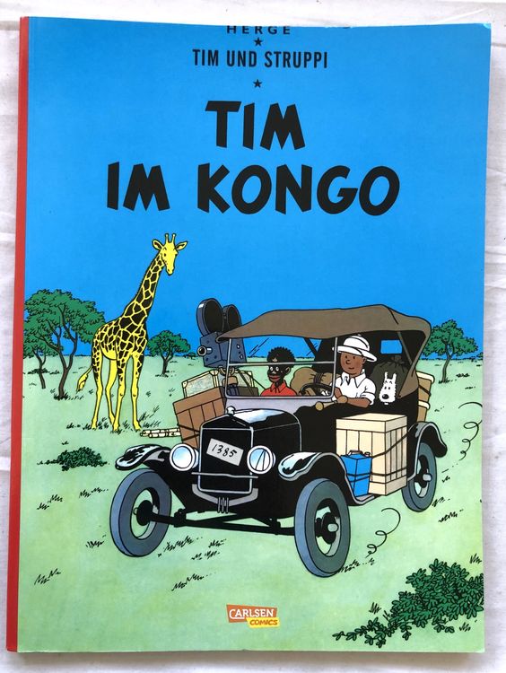 TIM UND STRUPPI - Band 1 - Tim im Kongo [Fehldruck] (Gebraucht) in ...