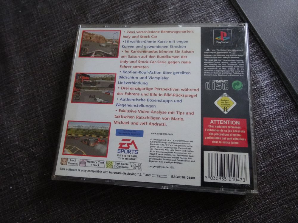 Andretti Racing PS1 | Kaufen auf Ricardo