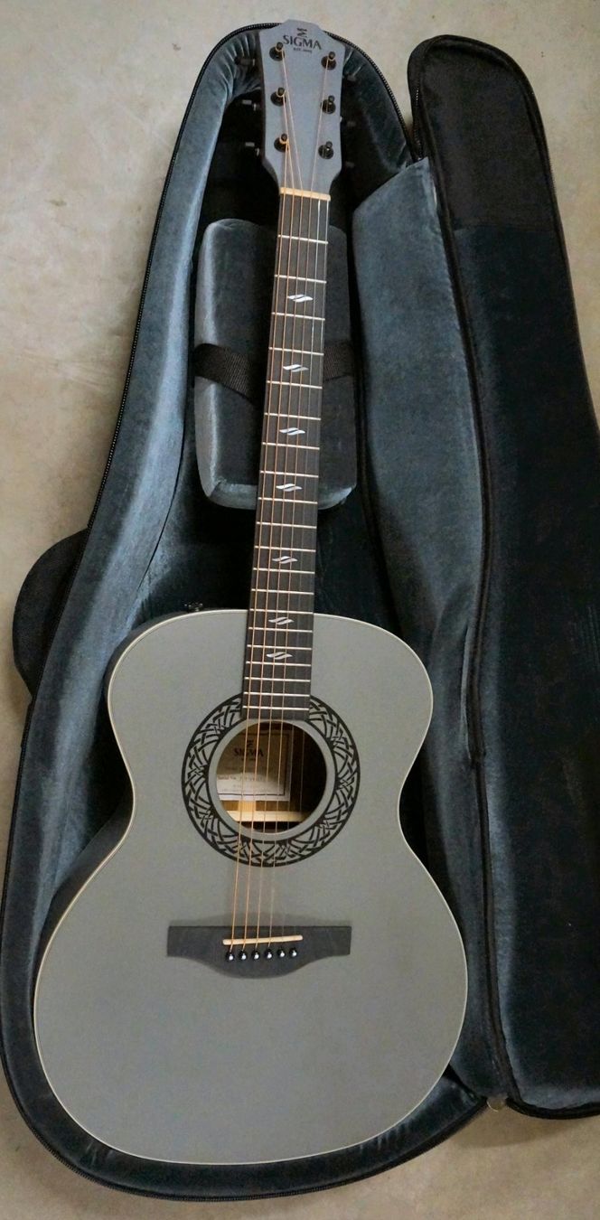 MONSTER Sigma Acoustic-Electric Guitar with Softshell Case (Gebraucht ...