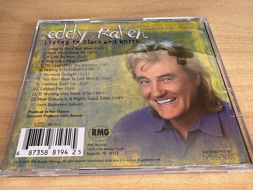 Eddy Raven – Living In Black And White (Gebraucht) in Rikon im Tösstal ...