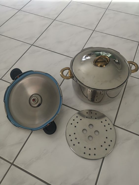 Dampfkochtopf Durotherm 5L selten gebraucht (Neu (gemäss Beschreibung ...