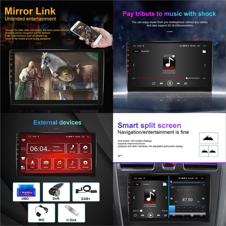 Smart Fortwo W450 Autoradio DAB+ Android 32GB Android 12 (Neu und originalverpackt) in Chiasso ...