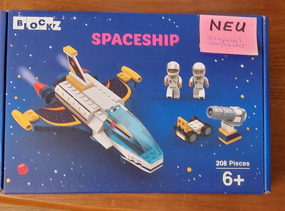 SPACESHIP BLOCKZ Set 208 Teilen, Lego kompatibel (Neu und ...