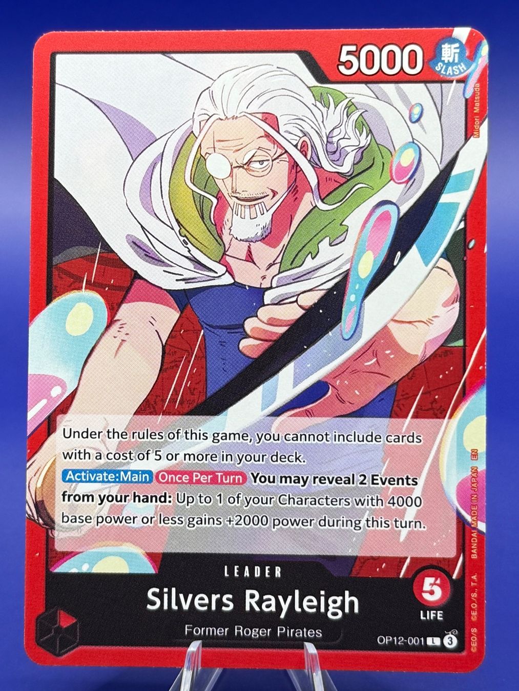 One Piece Silvers Rayleigh OP12-001 V.1 EN (Neu (gemäss Beschreibung)) in Langenthal für CHF 0.5 ...