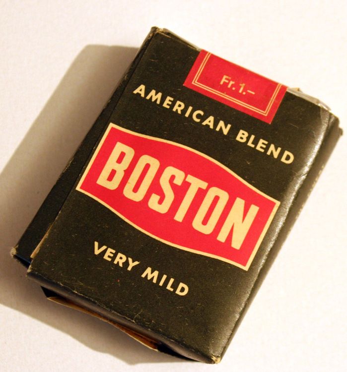 BOSTON Zigarettenpackung URALT | Kaufen auf Ricardo